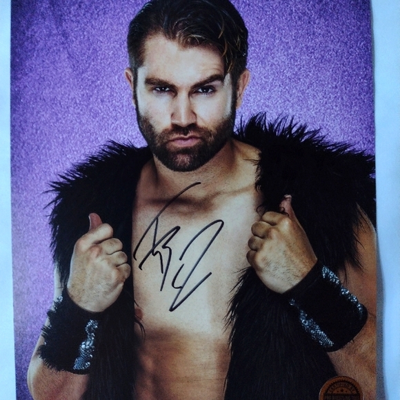 Pro Wrestling Tees | Wall Decor | Tyler Breeze Autograph Wwe | Poshmark